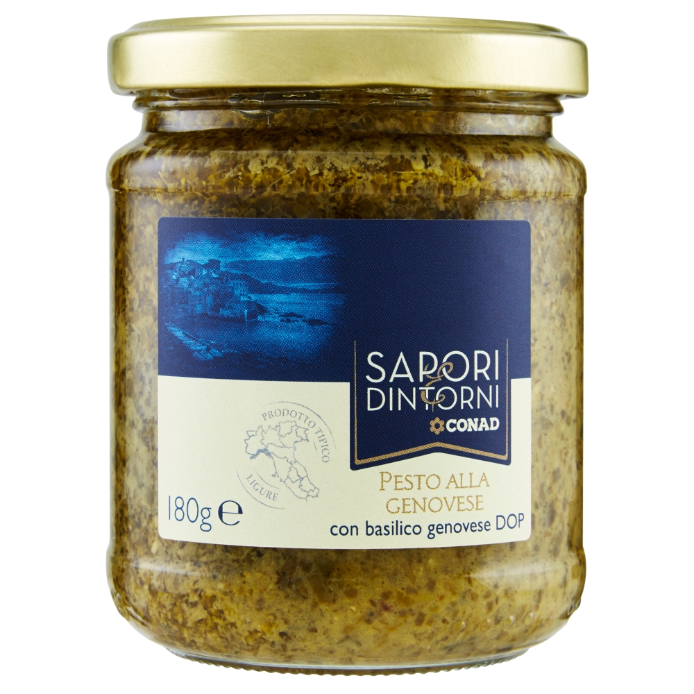 SALCË PESTO GENOVESE S&D 180 GR – Conad Albania