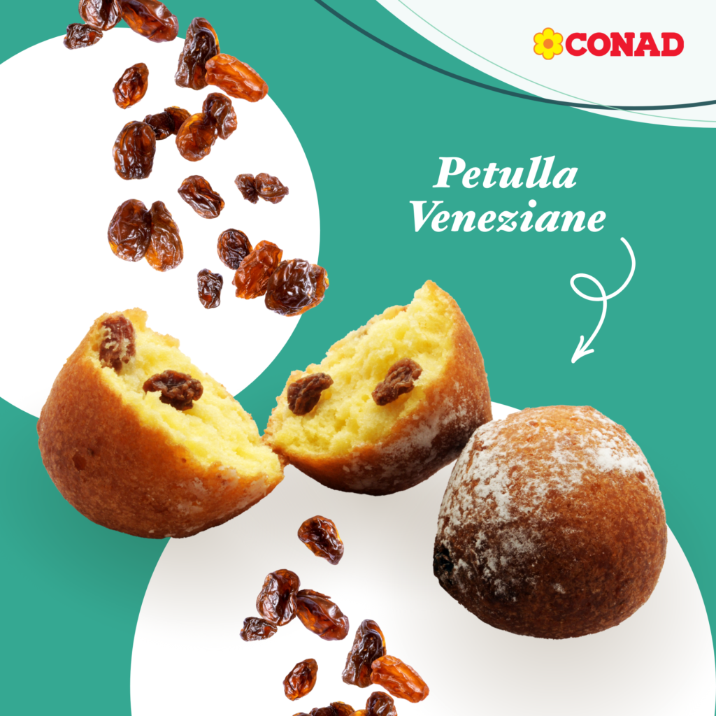 Receta për Petulla me rrush të thatë – Conad Albania